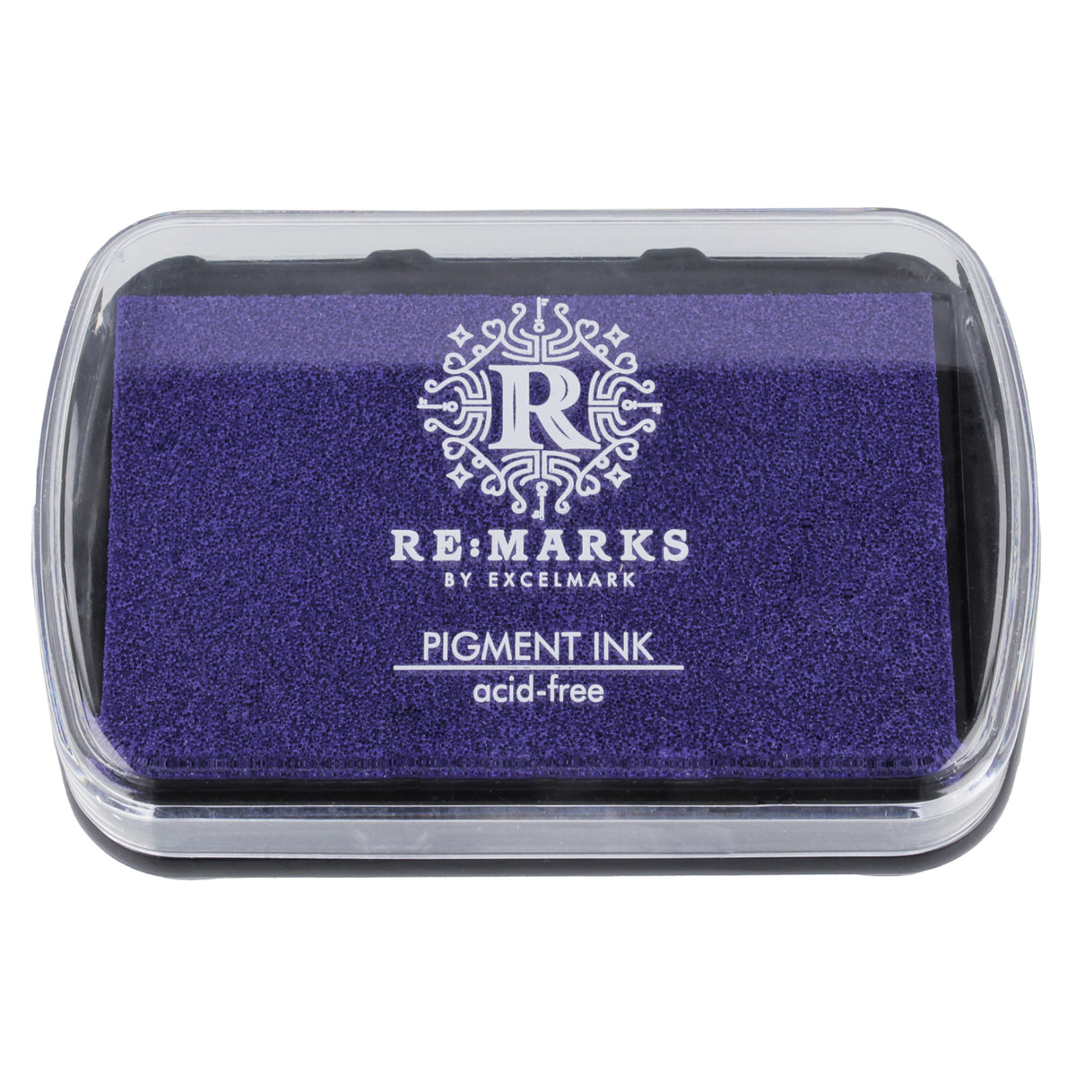 Violet Purple Re:Marks Pigment Ink Pad (Large) – RubberStamps.com