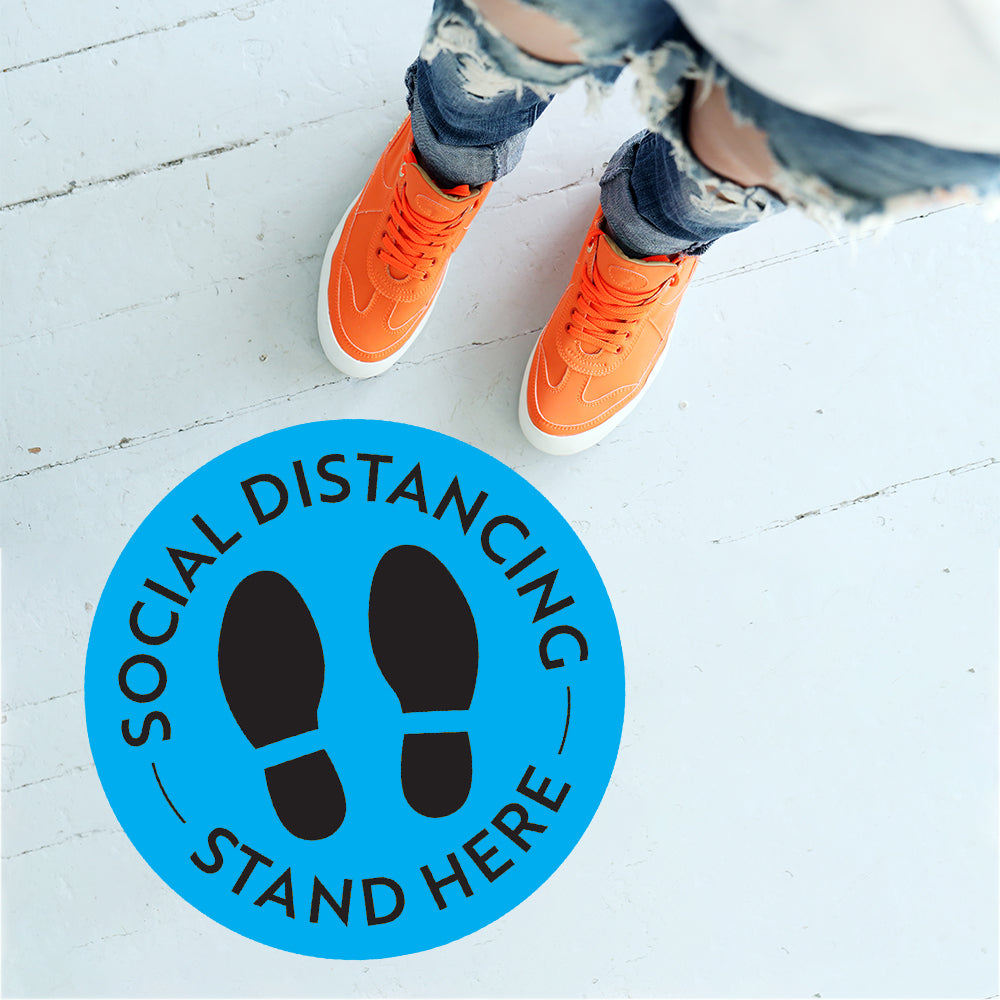 Social Distancing Floor Decal – RubberStamps.com