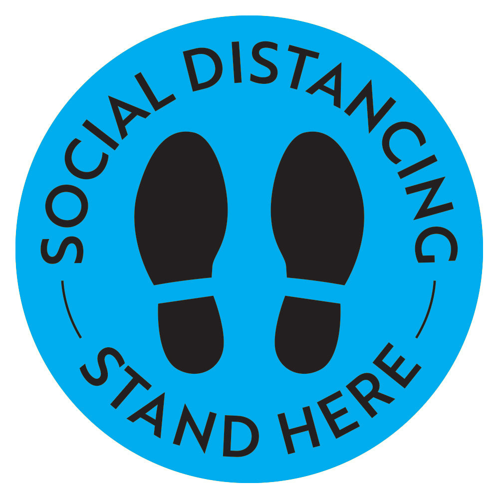 Social Distancing Floor Decal – RubberStamps.com
