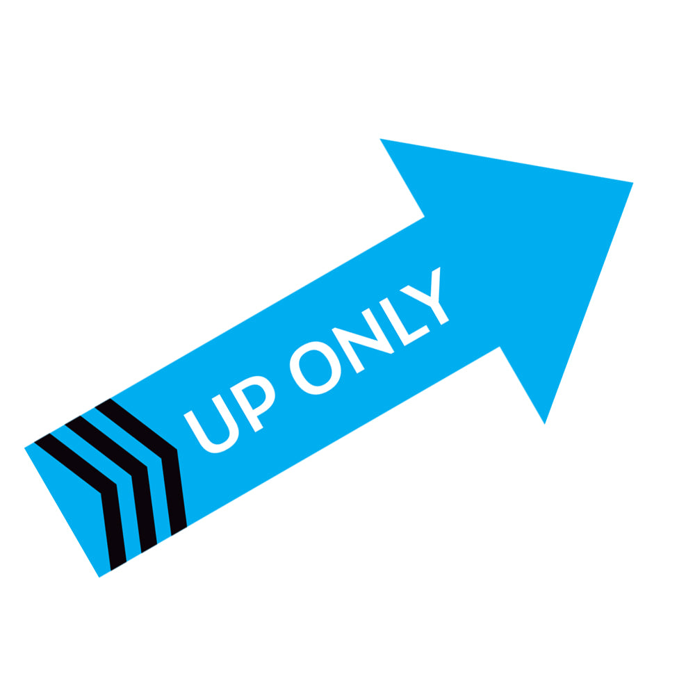 Up Only Wall Decal – RubberStamps.com
