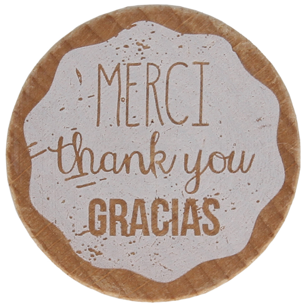 Merci Thank You Gracias Stamp – RubberStamps.com