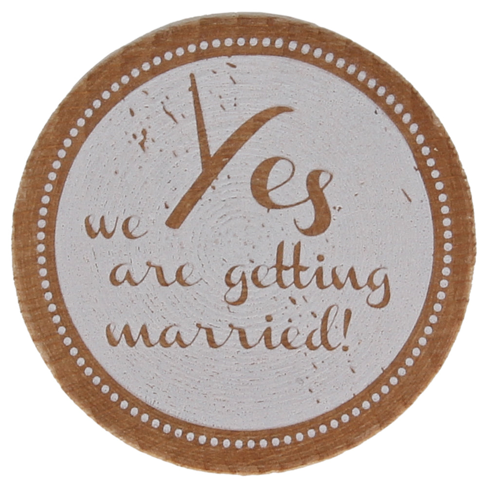 Yes We Are Getting Married! Stamp – RubberStamps.com