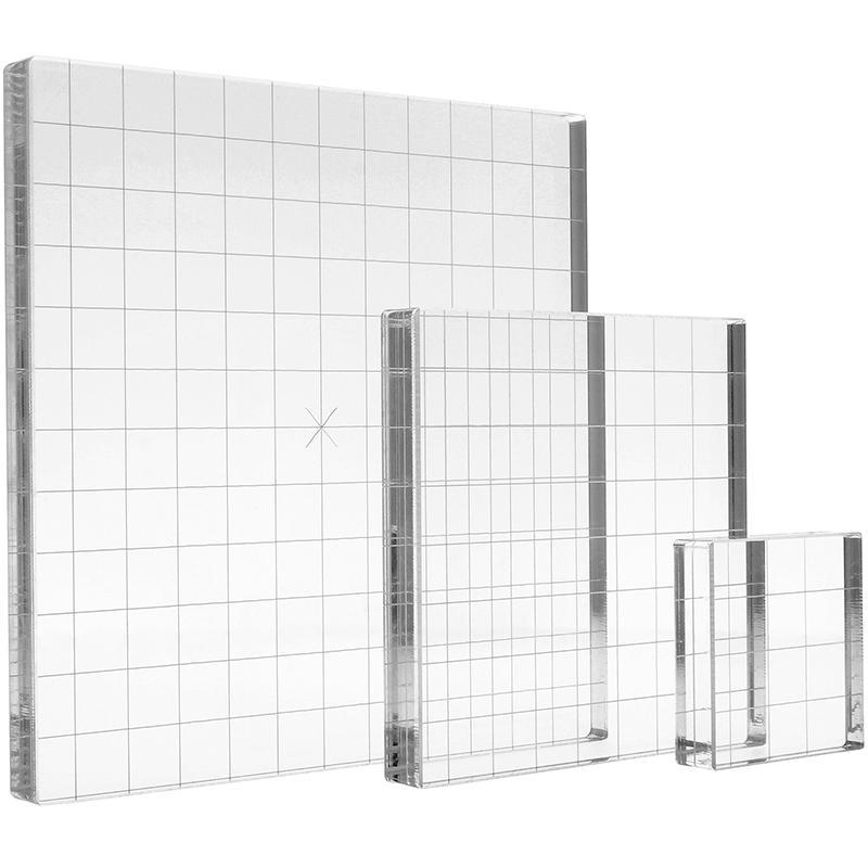 Clear Acrylic Stamp Block – RubberStamps.com