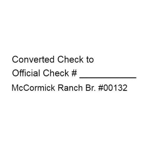 Converted Check Stamp – RubberStamps.com