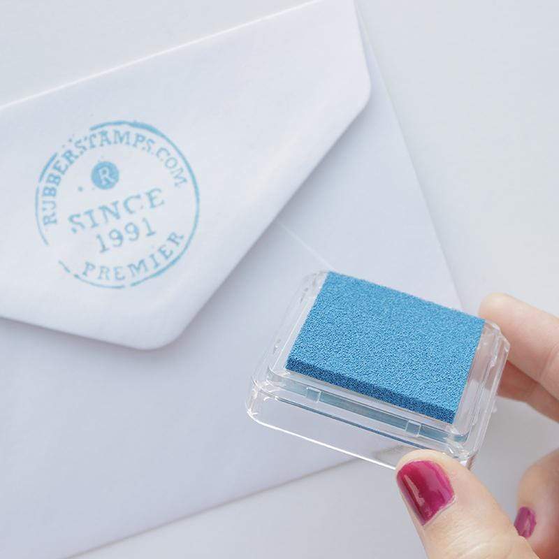 Ocean Blue Pigment Ink Pad (Small) – RubberStamps.com