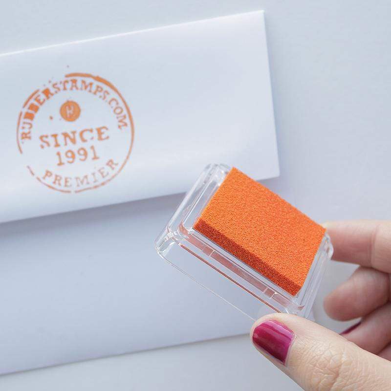 Pure Orange Pigment Ink Pad (Small) – RubberStamps.com