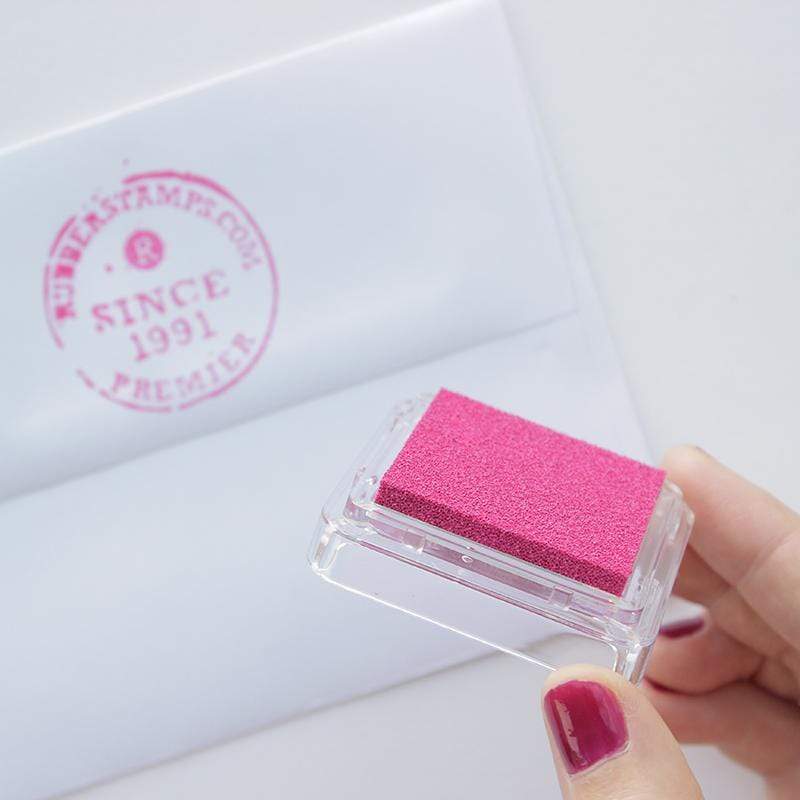 Raspberry Pink Pigment Ink Pad (Small) – RubberStamps.com
