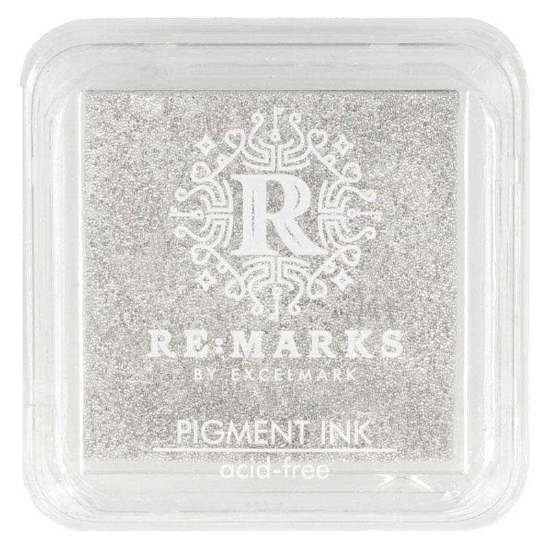Silver Metallic Pigment Ink Pad (Small) – RubberStamps.com