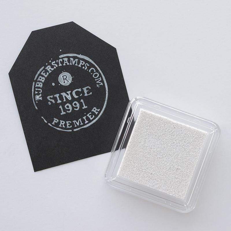 White Pigment Ink Pad (Small) – RubberStamps.com