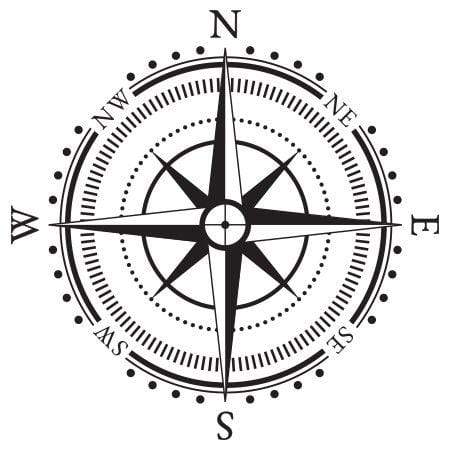 Compass Stamp – RubberStamps.com
