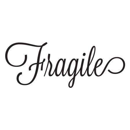 Fragile Script Stamp – RubberStamps.com