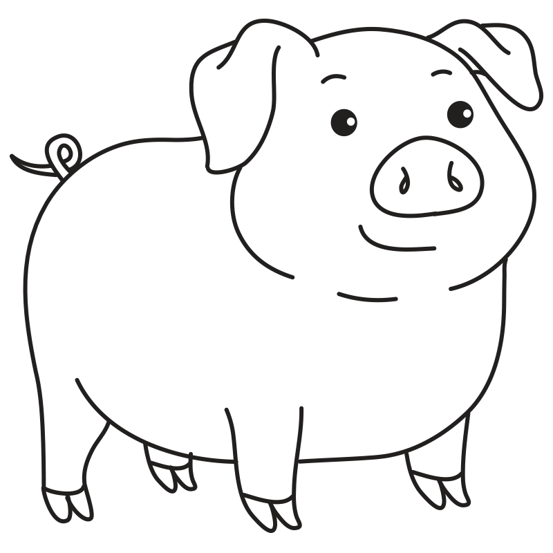 Pig Stamp – RubberStamps.com