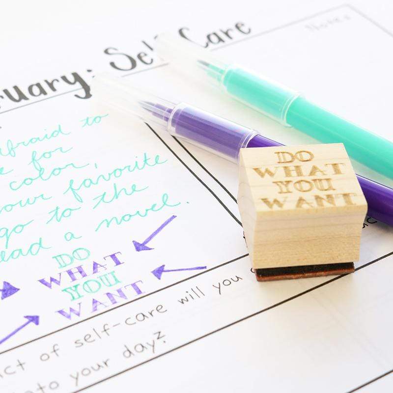 Do What You Want Stamp – RubberStamps.com