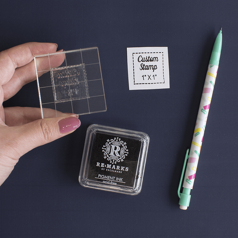 1" by 1" Custom Clear Stamp – RubberStamps.com